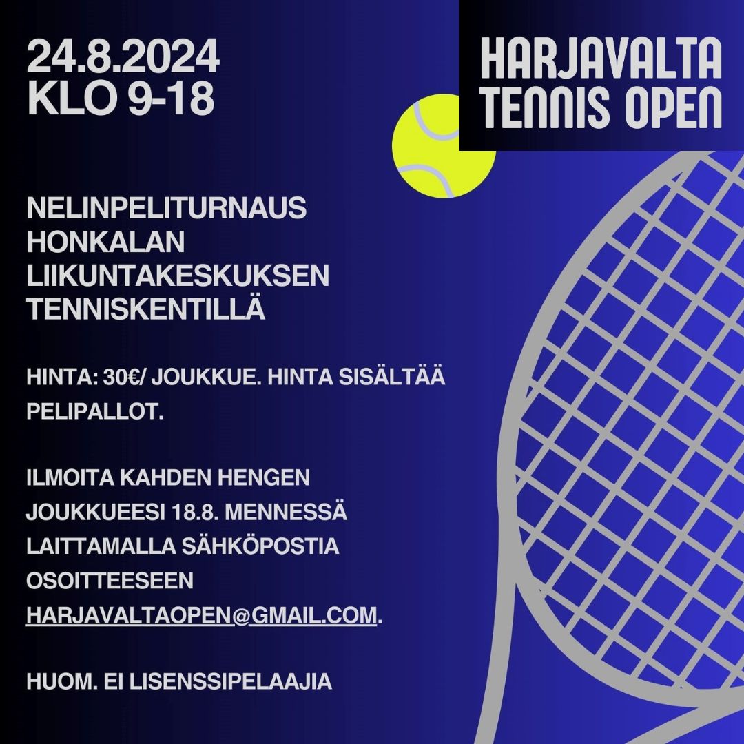 Harjavalta Tennis Open 2024 - Mailojen Melskettä ja Pallojen Pompintaa ...